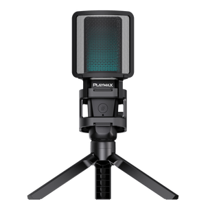 Playmax RGB Black Microphone